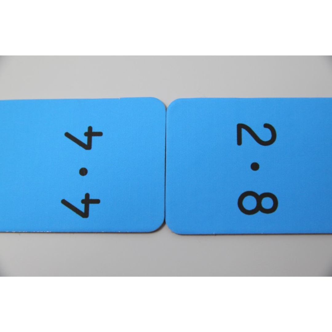 Domino Game Multiplication in the 100 number range- STEM - toys